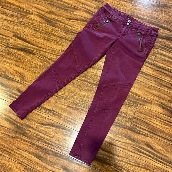 American Eagle Outfitters | Pants & Jumpsuits | Burgundy American Eagle ...